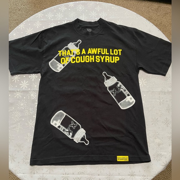 ALOCS | Shirts | Awful Lot Of Cough Syrup Tshirt With Bottle Graphics ...